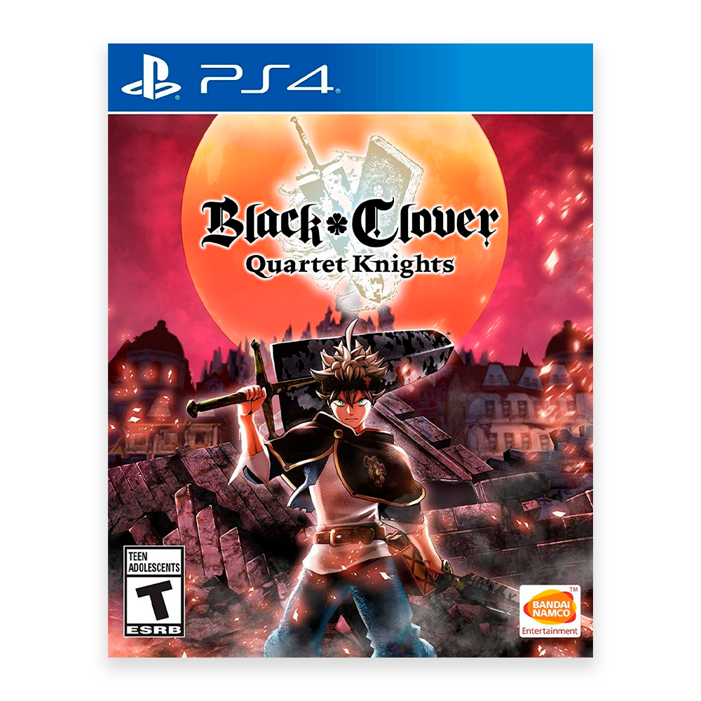 BLACK CLOVER: QUARTET KNIGHTS – PS4 – El Cartel Gamer
