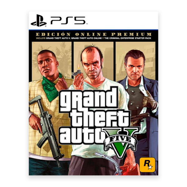 Grand Theft Auto V: Premium Online Edition – PS5 – El Cartel Gamer