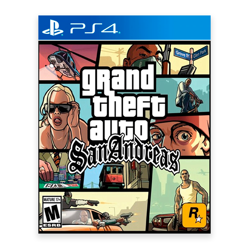GRAND THEFT AUTO SAN ANDRES – PS4 – El Cartel Gamer