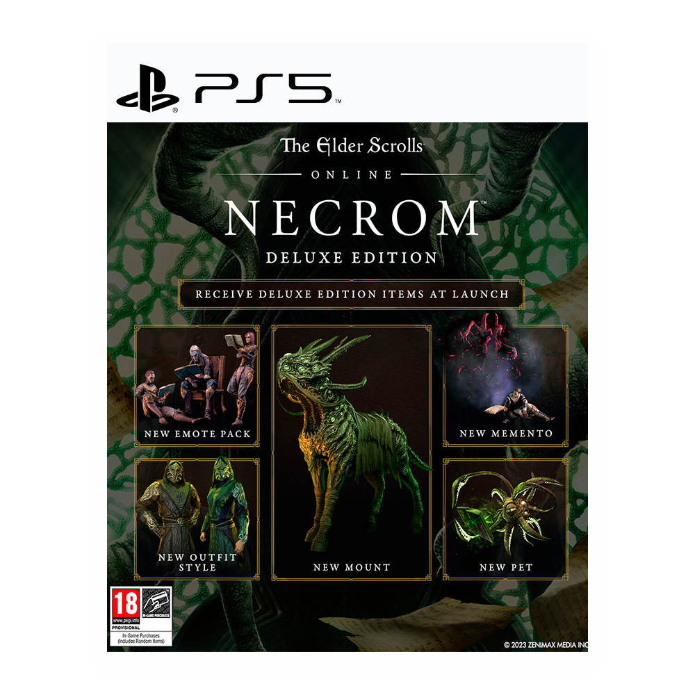 The Elder Scrolls Online Deluxe Collection: Necrom – PS5 – El Cartel Gamer
