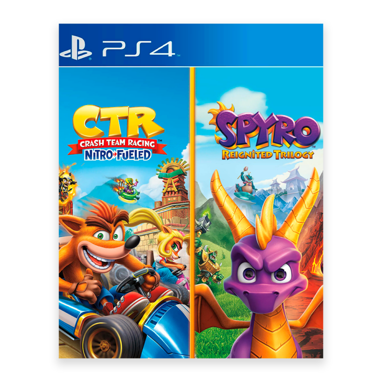 Crash™ Team Racing Nitro-Fueled + Spyro™ Game Bundle – PS4 – El Cartel ...