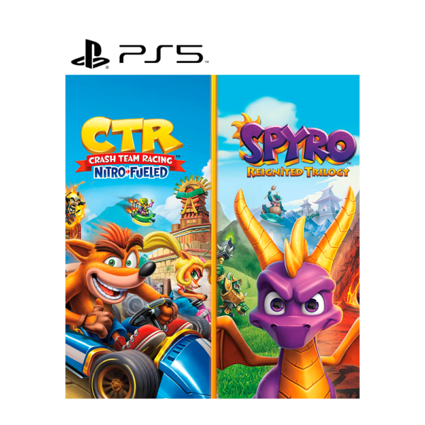 Crash™ Team Racing Nitro-Fueled + Spyro™ Game Bundle – PS5 RETRO – El ...