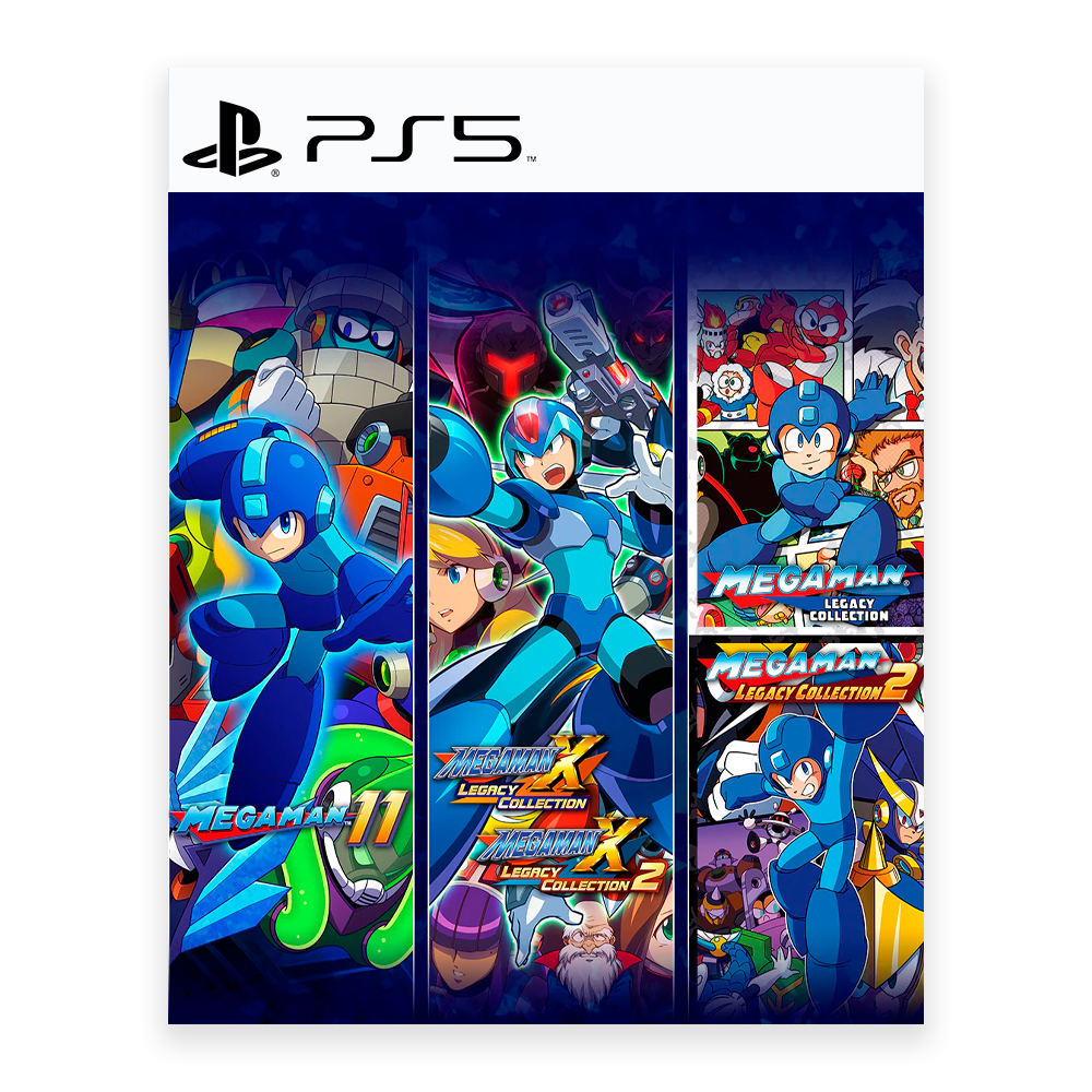 Mega Man 30th Anniversary Bundle – PS5 RETRO – El Cartel Gamer
