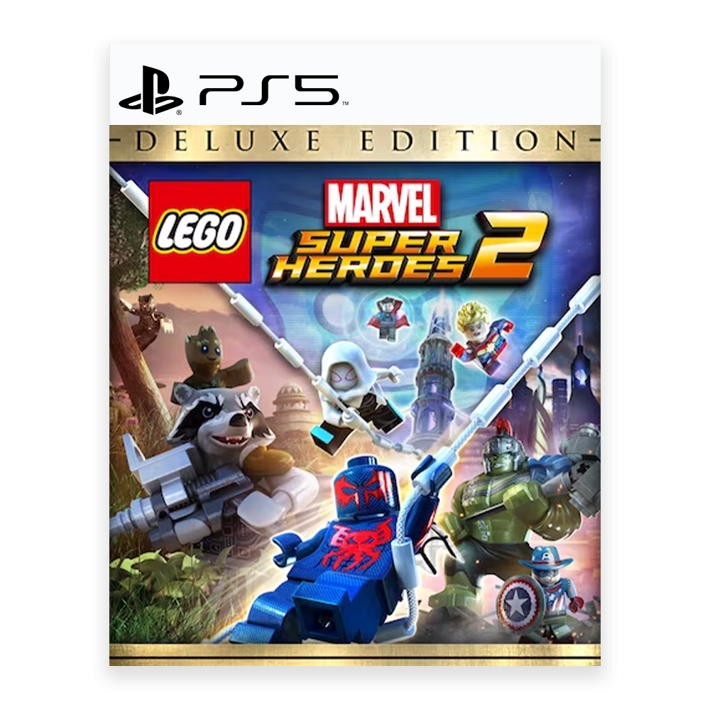 LEGO® Marvel Super Heroes 2 Edición Deluxe – PS5 RETRO – El Cartel Gamer