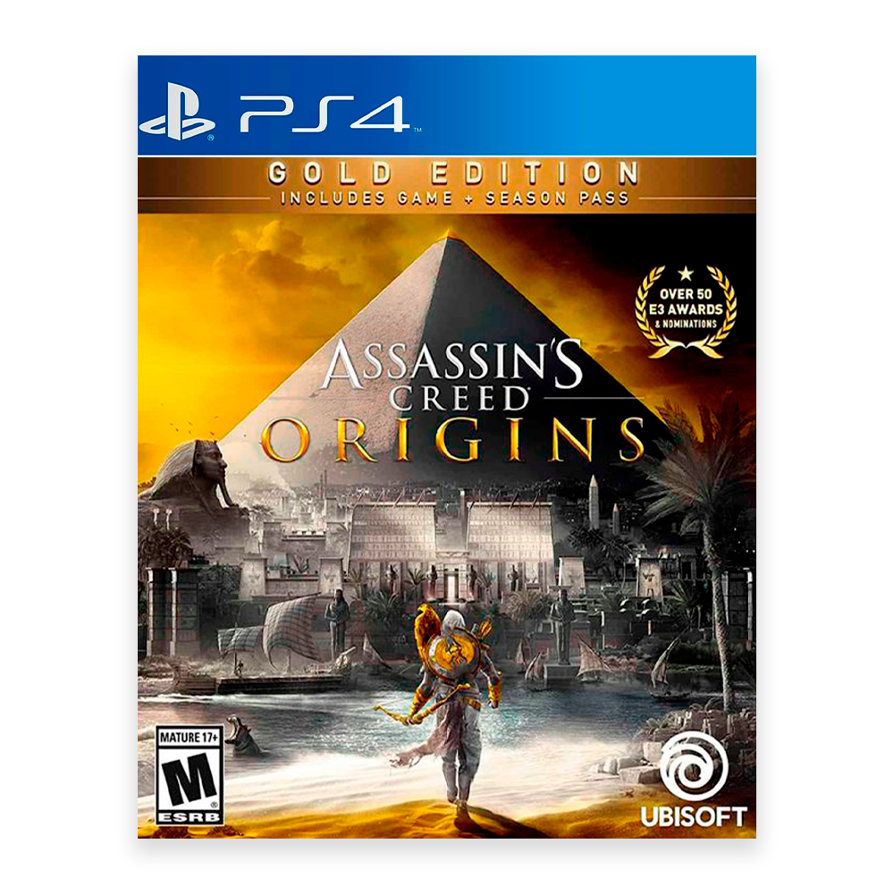 Assassins Creed® Origins Gold Edition – PS4 – El Cartel Gamer