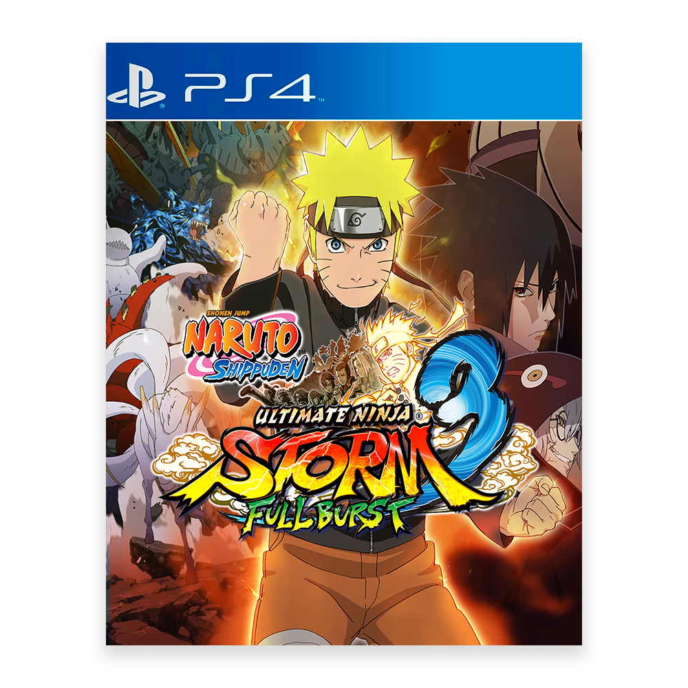 NARUTO SHIPPUDEN: Ultimate Ninja STORM 3 Full Burst – PS4 – El Cartel Gamer