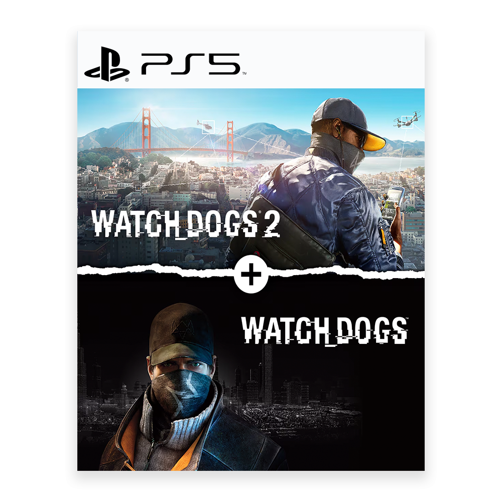 Watch Dogs 1 + Watch Dogs 2 Standard Editions Bundle – PS5 RETRO – El ...