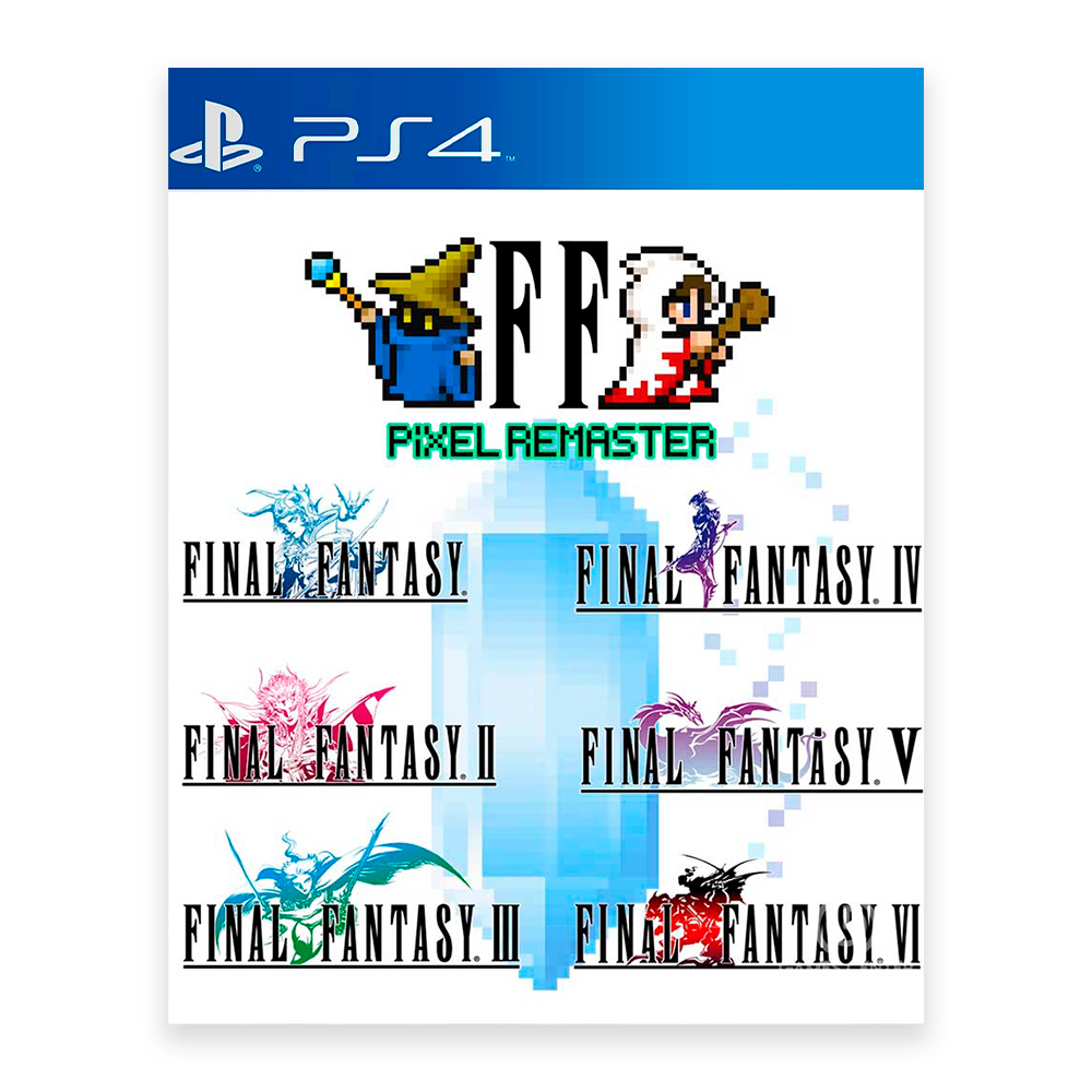 FINAL FANTASY I – VI Bundle – PS4 – El Cartel Gamer